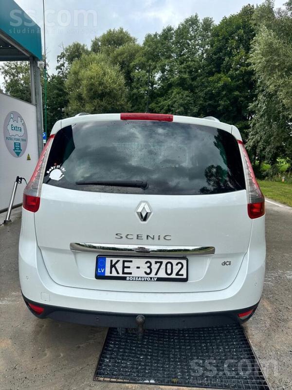 Balts Renault Scenic 2015 Bauska, ar dzinēja tilpumu 1.50 L un nobraukumu 289 tūkst. km par 5500 €, foto 9 vietnē AUTOMOTO.COM.LV