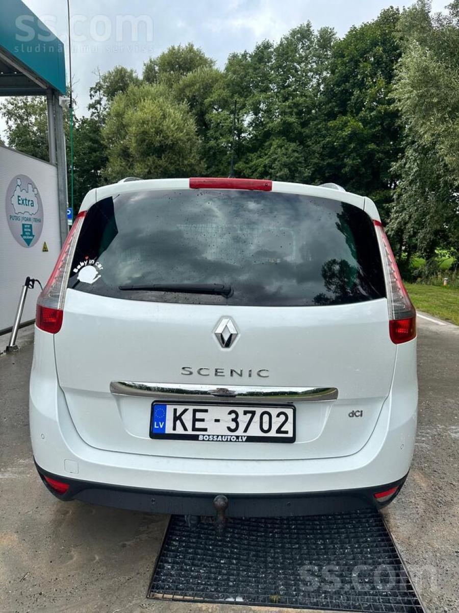 Balts Renault Scenic 2015 Bauska, ar dzinēja tilpumu 1.50 L un nobraukumu 289 tūkst. km par 5500 €, foto 9 vietnē AUTOMOTO.COM.LV