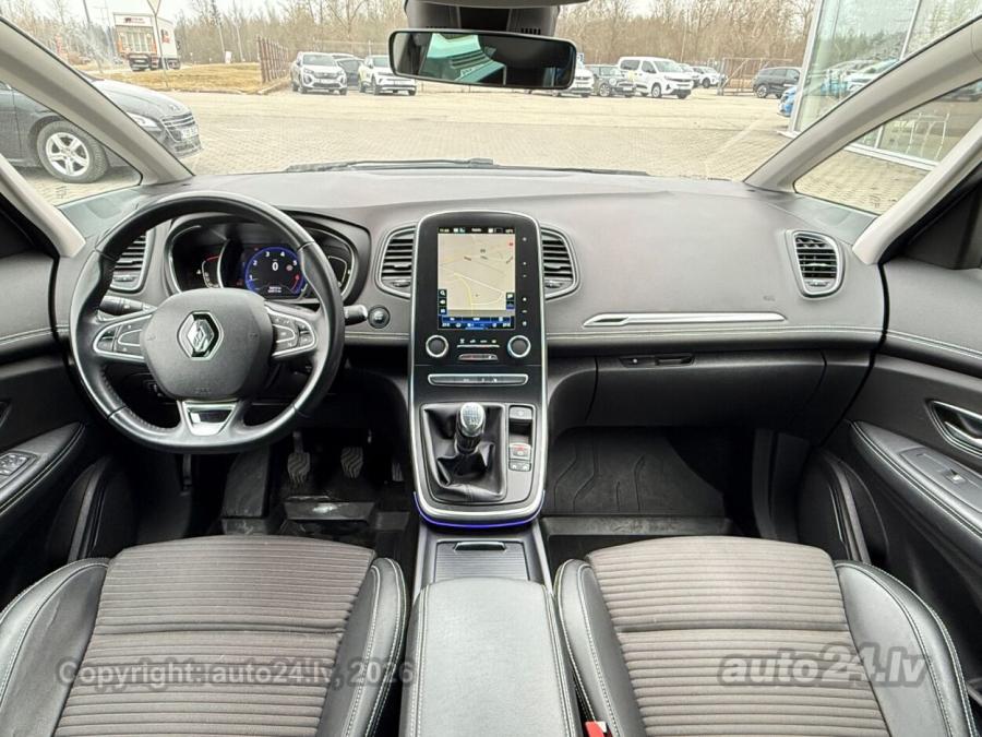 White Renault Scenic 2019 in Johvi, with an engine capacity of 1.30 L and mileage of 99 thousand km for 13900 €, photo 11 on AUTOMOTO.COM.LV