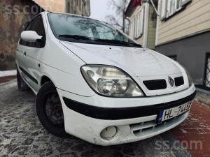 White Renault Scenic 2003 in Cesis, with an engine capacity of 1.90 L and mileage of 0 thousand km for 1150 €, photo  on AUTOMOTO.COM.LV