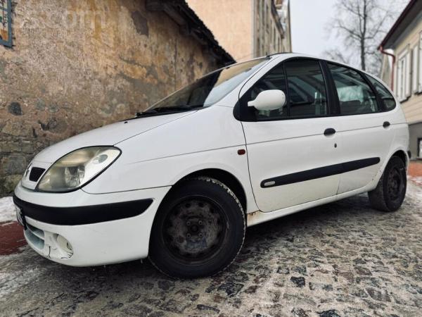 White Renault Scenic 2003 in Cesis, with an engine capacity of 1.90 L and mileage of 0 thousand km for 1150 €, photo 4 on AUTOMOTO.COM.LV