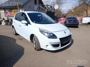 White Renault Scenic 2010 in Rezekne, with an engine capacity of 1.90 L and mileage of 266 thousand km for 3550 €, photo 4 on AUTOMOTO.COM.LV