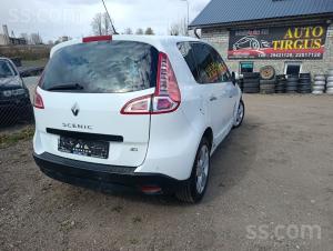 White Renault Scenic 2010 in Rezekne, with an engine capacity of 1.90 L and mileage of 266 thousand km for 3550 €, photo 22 on AUTOMOTO.COM.LV