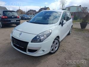 White Renault Scenic 2010 in Rezekne, with an engine capacity of 1.90 L and mileage of 266 thousand km for 3550 €, photo 23 on AUTOMOTO.COM.LV