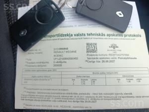 White Renault Scenic 2010 in Rezekne, with an engine capacity of 1.90 L and mileage of 266 thousand km for 3550 €, photo 24 on AUTOMOTO.COM.LV