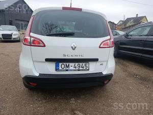 White Renault Scenic 2010 in Rezekne, with an engine capacity of 1.90 L and mileage of 266 thousand km for 3550 €, photo 26 on AUTOMOTO.COM.LV
