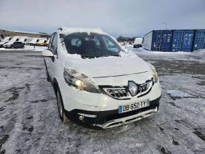 White Renault Scenic 2013 in Taurage, with an engine capacity of 1.50 L and mileage of 288 thousand km for 4250 €, photo 5 on AUTOMOTO.COM.LV