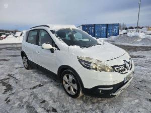 White Renault Scenic 2013 in Taurage, with an engine capacity of 1.50 L and mileage of 288 thousand km for 4250 €, photo 6 on AUTOMOTO.COM.LV