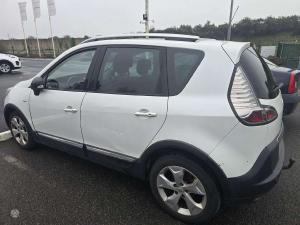 White Renault Scenic 2013 in Taurage, with an engine capacity of 1.50 L and mileage of 210 thousand km for 3500 €, photo 4 on AUTOMOTO.COM.LV