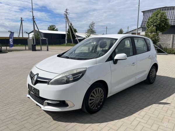 Balts Renault Scenic 2013 Tauragė, ar dzinēja tilpumu 1.50 L un nobraukumu 230 tūkst. km par 3200 €, foto 4 vietnē AUTOMOTO.COM.LV