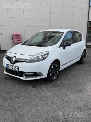 White Renault Scenic 2014 in Riga, with an engine capacity of 1.60 L and mileage of 225 thousand km for 5250 €, photo  on AUTOMOTO.COM.LV