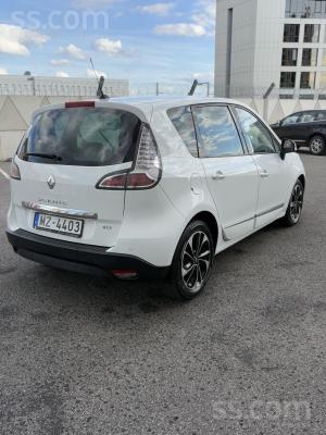 White Renault Scenic 2014 in Riga, with an engine capacity of 1.60 L and mileage of 225 thousand km for 5250 €, photo 5 on AUTOMOTO.COM.LV