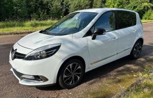 Balts Renault Scenic 2014 Tauragė, ar dzinēja tilpumu 1.46 L un nobraukumu 245 tūkst. km par 3700 €, foto  vietnē AUTOMOTO.COM.LV