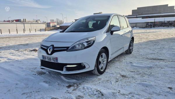 Balts Renault Scenic 2015 Tauragė, ar dzinēja tilpumu 1.46 L un nobraukumu 230 tūkst. km par 4200 €, foto 1 vietnē AUTOMOTO.COM.LV