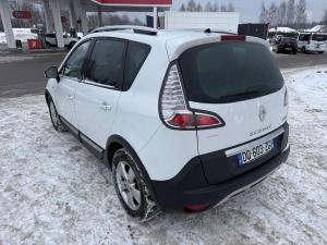 White Renault Scenic 2015 in Taurage, with an engine capacity of 1.60 L and mileage of 231 thousand km for 4900 €, photo 3 on AUTOMOTO.COM.LV
