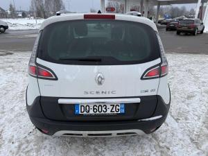 White Renault Scenic 2015 in Taurage, with an engine capacity of 1.60 L and mileage of 231 thousand km for 4900 €, photo 4 on AUTOMOTO.COM.LV