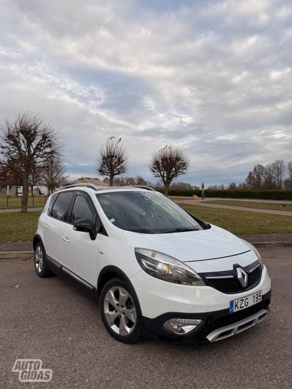 White Renault Scenic 2015 in Kaunas, with an engine capacity of 1.50 L and mileage of 250 thousand km for 5500 €, photo 1 on AUTOMOTO.COM.LV