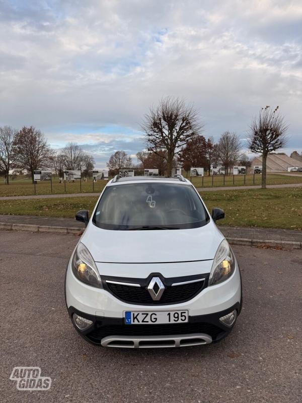 White Renault Scenic 2015 in Kaunas, with an engine capacity of 1.50 L and mileage of 250 thousand km for 5500 €, photo 2 on AUTOMOTO.COM.LV