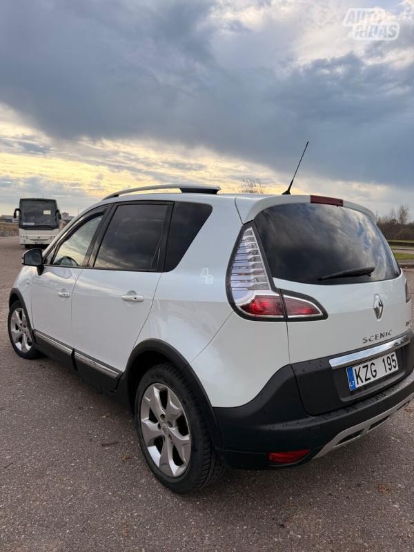 White Renault Scenic 2015 in Kaunas, with an engine capacity of 1.50 L and mileage of 250 thousand km for 5500 €, photo 5 on AUTOMOTO.COM.LV