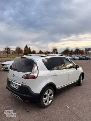 White Renault Scenic 2015 in Kaunas, with an engine capacity of 1.50 L and mileage of 250 thousand km for 5500 €, photo 7 on AUTOMOTO.COM.LV
