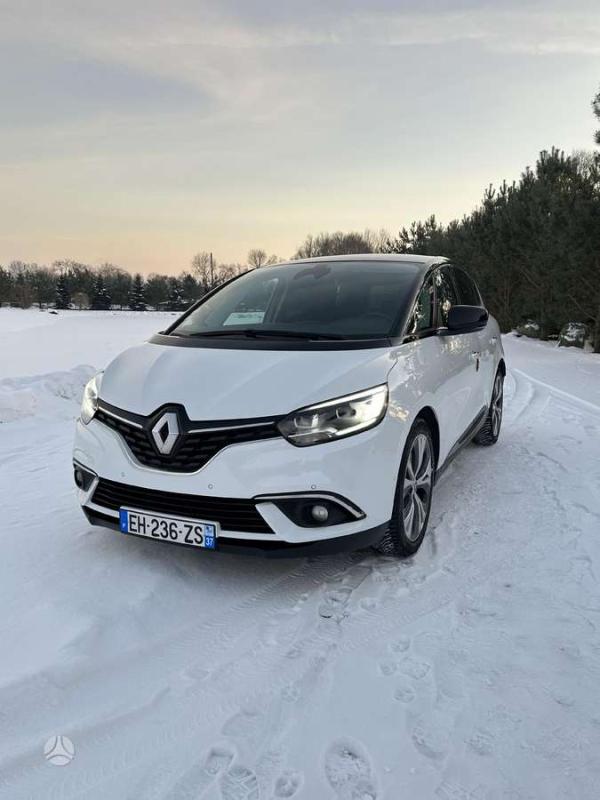 Balts Renault Scenic 2016 Tauragė, ar dzinēja tilpumu 1.46 L un nobraukumu 194 tūkst. km par 7450 €, foto 1 vietnē AUTOMOTO.COM.LV