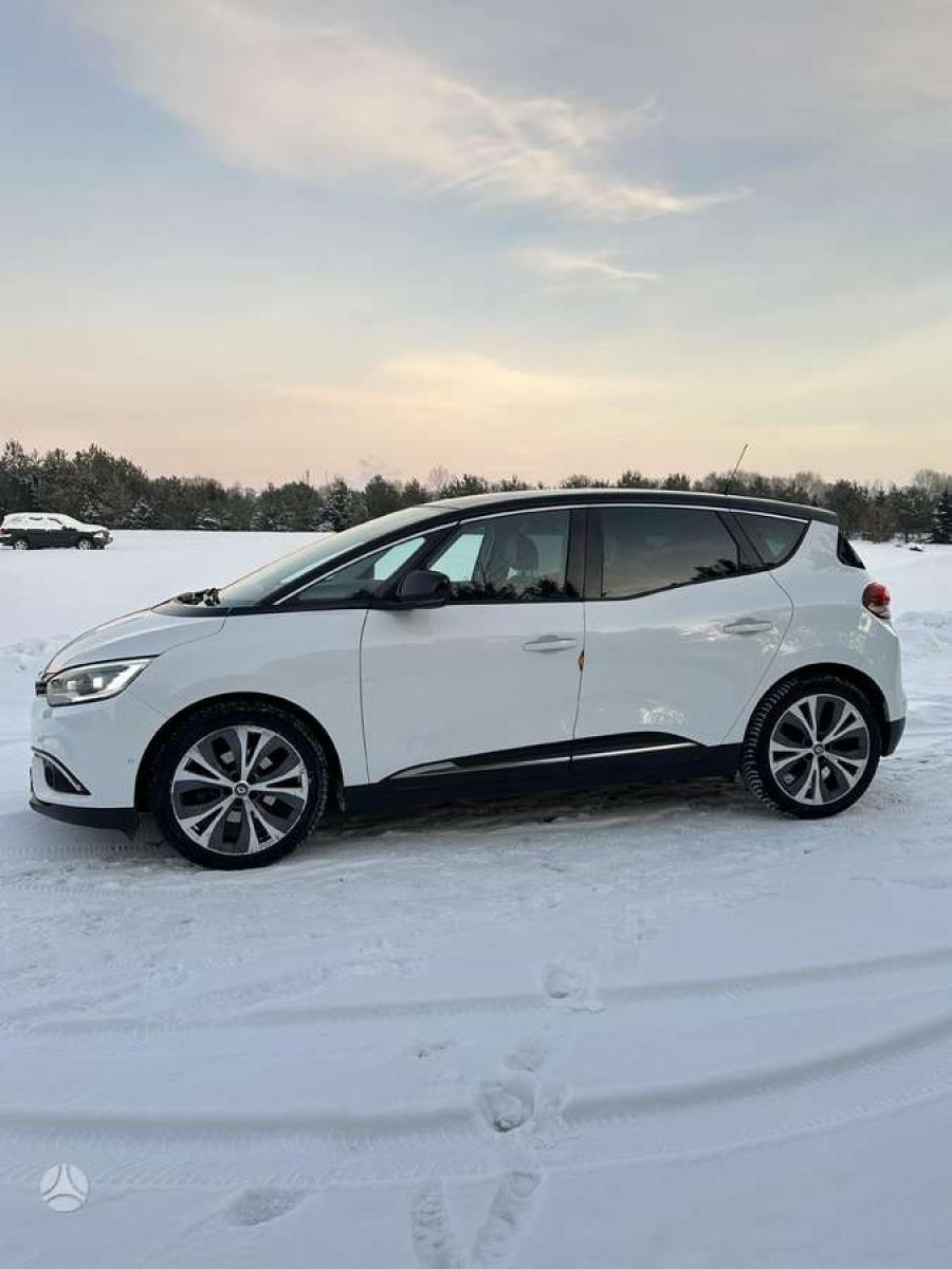 Balts Renault Scenic 2016 Tauragė, ar dzinēja tilpumu 1.46 L un nobraukumu 194 tūkst. km par 7450 €, foto 2 vietnē AUTOMOTO.COM.LV