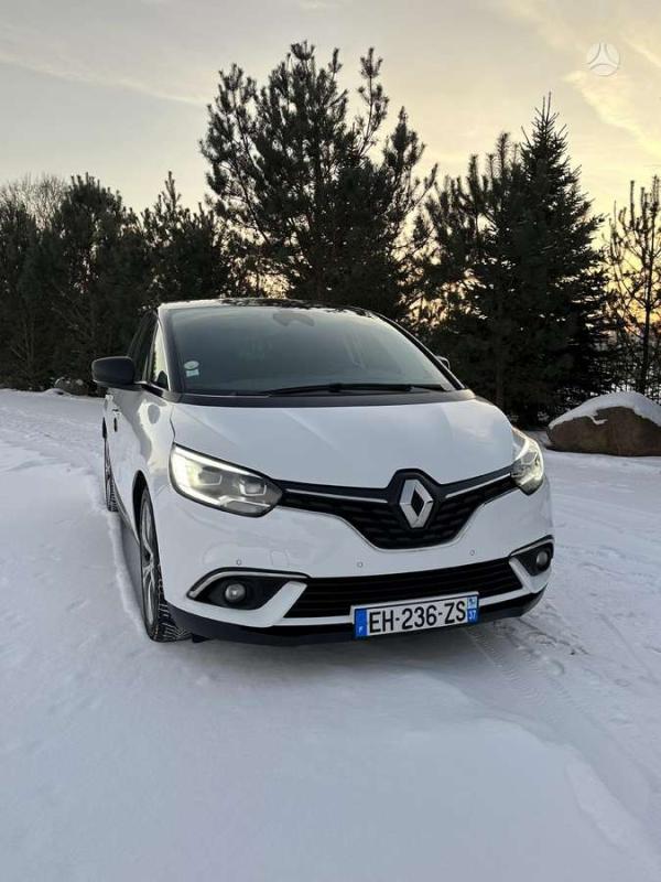 Balts Renault Scenic 2016 Tauragė, ar dzinēja tilpumu 1.46 L un nobraukumu 194 tūkst. km par 7450 €, foto 3 vietnē AUTOMOTO.COM.LV