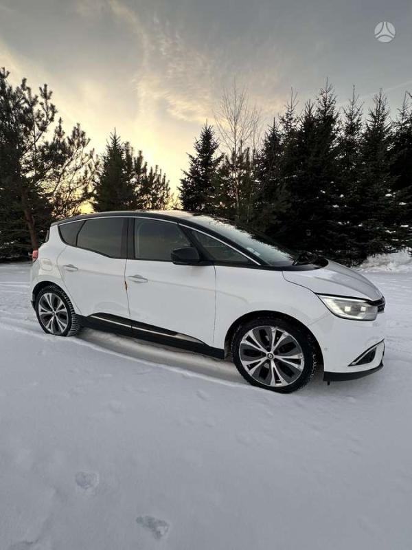 Balts Renault Scenic 2016 Tauragė, ar dzinēja tilpumu 1.46 L un nobraukumu 194 tūkst. km par 7450 €, foto 4 vietnē AUTOMOTO.COM.LV