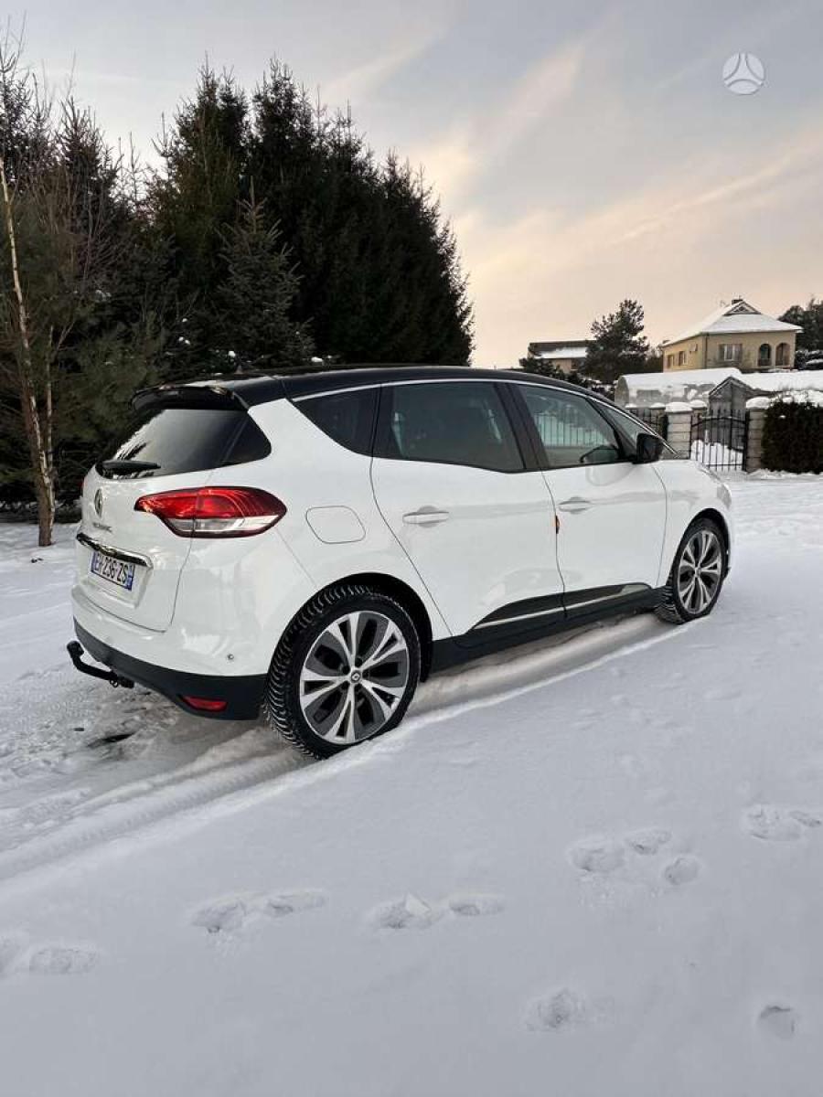 Balts Renault Scenic 2016 Tauragė, ar dzinēja tilpumu 1.46 L un nobraukumu 194 tūkst. km par 7450 €, foto 6 vietnē AUTOMOTO.COM.LV