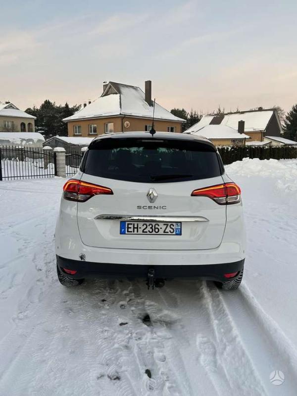 Balts Renault Scenic 2016 Tauragė, ar dzinēja tilpumu 1.46 L un nobraukumu 194 tūkst. km par 7450 €, foto 7 vietnē AUTOMOTO.COM.LV