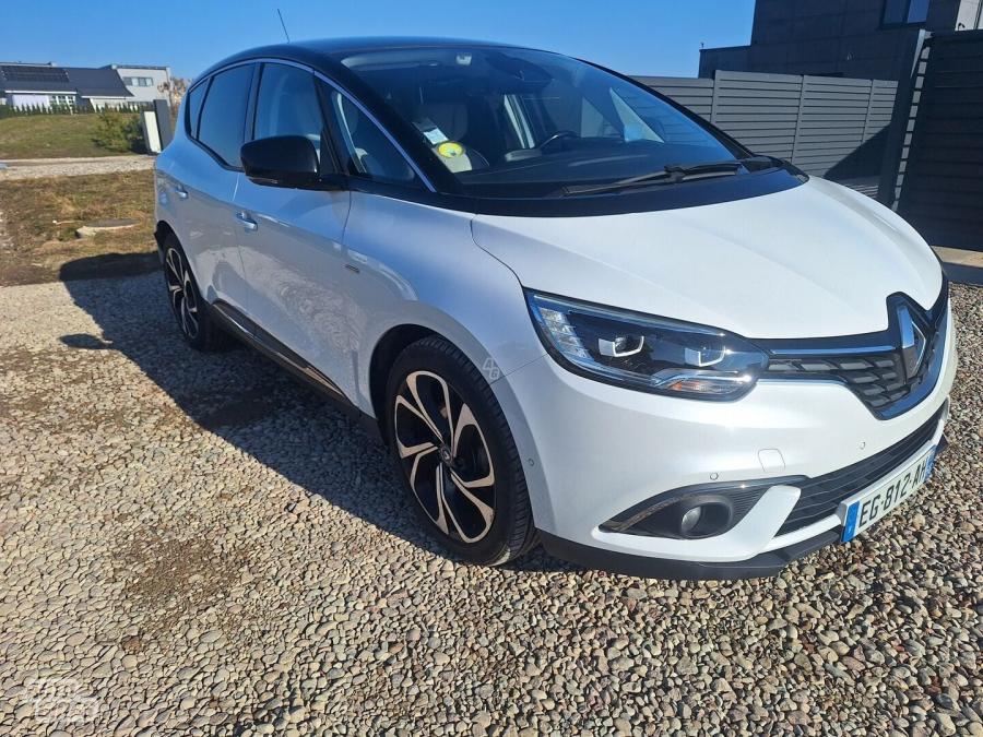 White Renault Scenic 2016 in Klaipeda, with an engine capacity of 1.60 L and mileage of 185 thousand km for 7800 €, photo 1 on AUTOMOTO.COM.LV