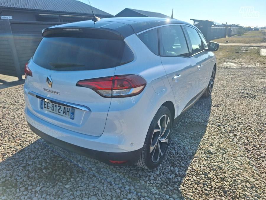 White Renault Scenic 2016 in Taurage, with an engine capacity of 1.60 L and mileage of 185 thousand km for 7550 €, photo 8 on AUTOMOTO.COM.LV