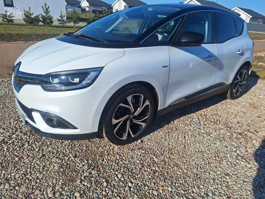 White Renault Scenic 2016 in Taurage, with an engine capacity of 1.60 L and mileage of 185 thousand km for 7550 €, photo 9 on AUTOMOTO.COM.LV