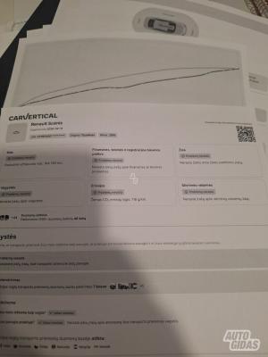 White Renault Scenic 2016 in Taurage, with an engine capacity of 1.60 L and mileage of 185 thousand km for 7550 €, photo 26 on AUTOMOTO.COM.LV