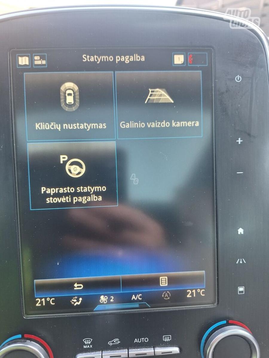 White Renault Scenic 2016 in Taurage, with an engine capacity of 1.60 L and mileage of 185 thousand km for 7550 €, photo 30 on AUTOMOTO.COM.LV
