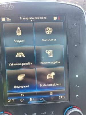 White Renault Scenic 2016 in Taurage, with an engine capacity of 1.60 L and mileage of 185 thousand km for 7550 €, photo 31 on AUTOMOTO.COM.LV