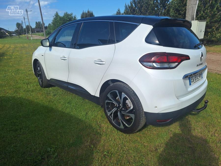 Balts Renault Scenic 2016 Tauragė, ar dzinēja tilpumu 1.60 L un nobraukumu 185 tūkst. km par 7400 €, foto 7 vietnē AUTOMOTO.COM.LV