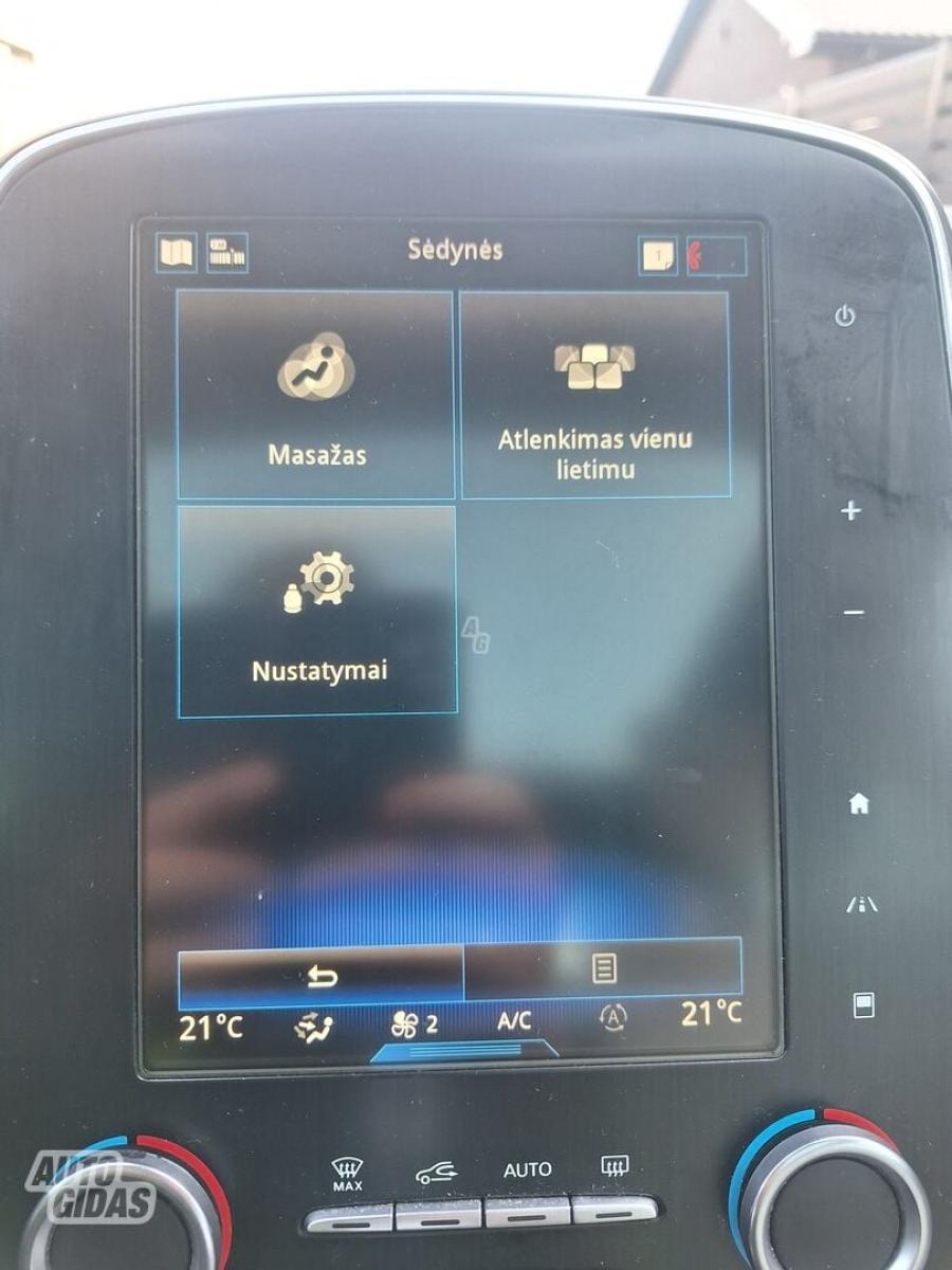Balts Renault Scenic 2016 Tauragė, ar dzinēja tilpumu 1.60 L un nobraukumu 185 tūkst. km par 7400 €, foto 18 vietnē AUTOMOTO.COM.LV