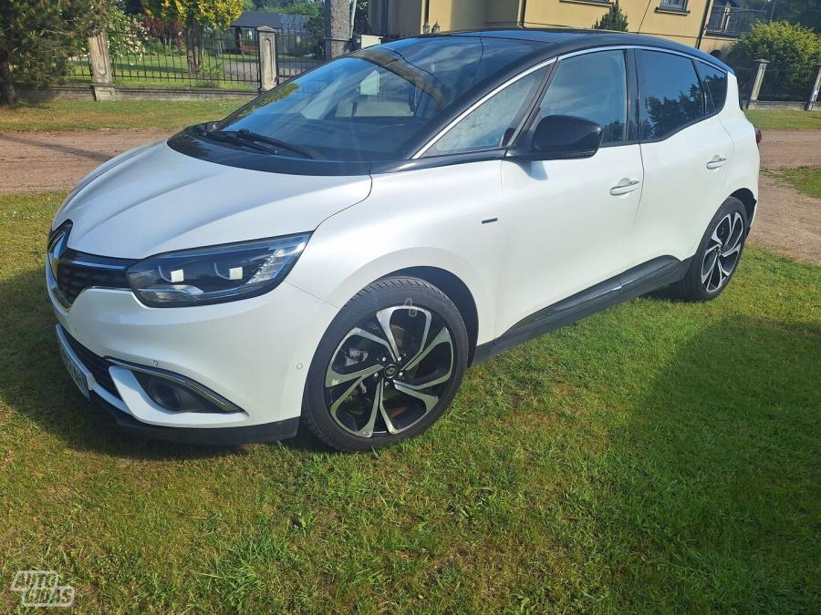 White Renault Scenic 2016 in Taurage, with an engine capacity of 1.60 L and mileage of 185 thousand km for 7400 €, photo 1 on AUTOMOTO.COM.LV