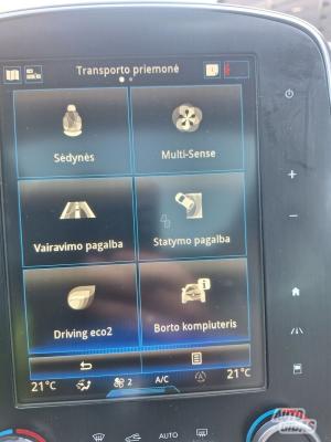 White Renault Scenic 2016 in Taurage, with an engine capacity of 1.60 L and mileage of 185 thousand km for 7400 €, photo 17 on AUTOMOTO.COM.LV