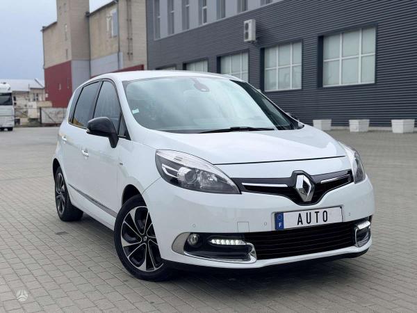 Balts Renault Scenic 2016 Tauragė, ar dzinēja tilpumu 1.60 L un nobraukumu 187 tūkst. km par 4499 €, foto 1 vietnē AUTOMOTO.COM.LV