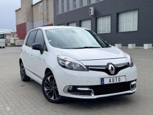 Balts Renault Scenic 2016 Tauragė, ar dzinēja tilpumu 1.60 L un nobraukumu 187 tūkst. km par 4499 €, foto  vietnē AUTOMOTO.COM.LV
