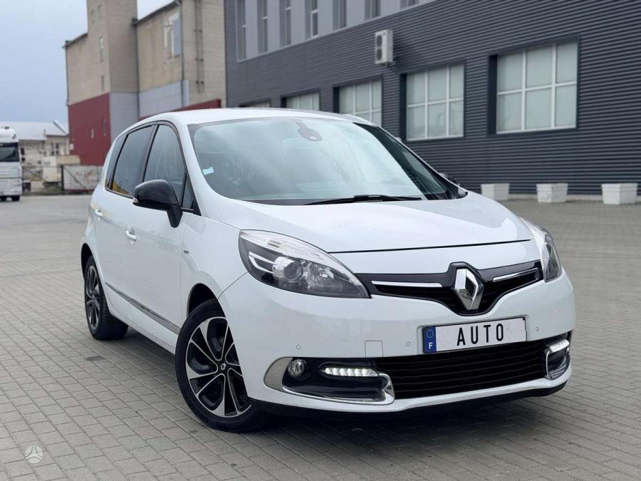 Balts Renault Scenic 2016 Tauragė, ar dzinēja tilpumu 1.60 L un nobraukumu 187 tūkst. km par 4499 €, foto 1 vietnē AUTOMOTO.COM.LV