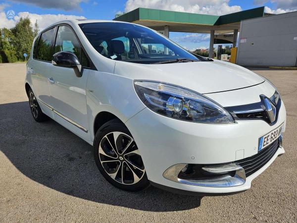 White Renault Scenic 2016 in Taurage, with an engine capacity of 1.20 L and mileage of 142 thousand km for 4800 €, photo 1 on AUTOMOTO.COM.LV