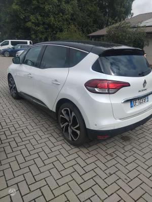 White Renault Scenic 2017 in Taurage, with an engine capacity of 1.60 L and mileage of 190 thousand km for 7650 €, photo 5 on AUTOMOTO.COM.LV