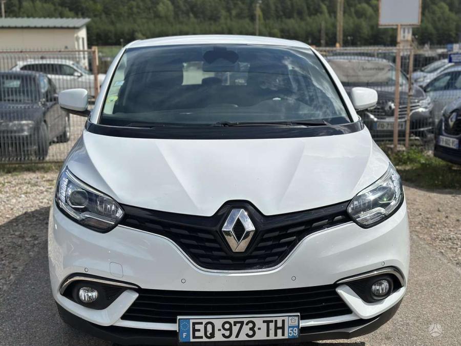 Balts Renault Scenic 2017 Viļņa, ar dzinēja tilpumu 1.46 L un nobraukumu 192 tūkst. km par 7799 €, foto 3 vietnē AUTOMOTO.COM.LV