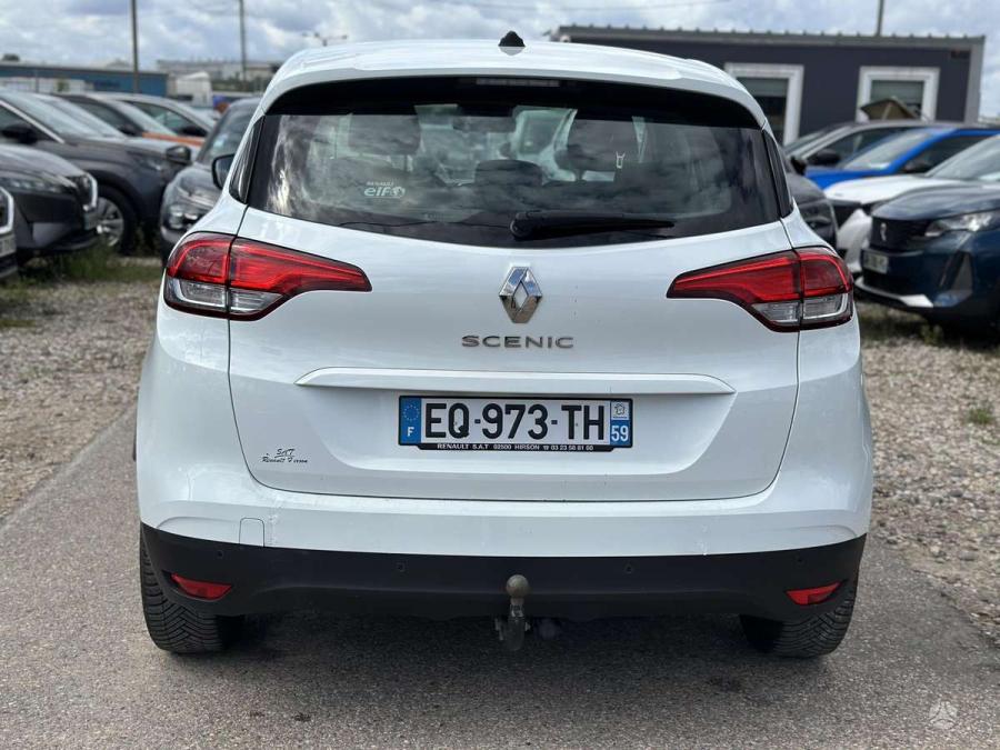 Balts Renault Scenic 2017 Viļņa, ar dzinēja tilpumu 1.46 L un nobraukumu 192 tūkst. km par 7799 €, foto 6 vietnē AUTOMOTO.COM.LV