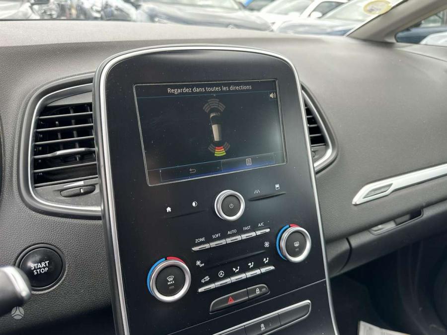 Balts Renault Scenic 2017 Viļņa, ar dzinēja tilpumu 1.46 L un nobraukumu 192 tūkst. km par 7799 €, foto 14 vietnē AUTOMOTO.COM.LV