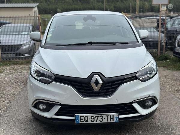 White Renault Scenic 2017 in Vilnius, with an engine capacity of 1.46 L and mileage of 192 thousand km for 7299 €, photo 3 on AUTOMOTO.COM.LV