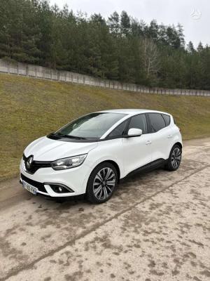 Balts Renault Scenic 2018 Viļņa, ar dzinēja tilpumu 1.46 L un nobraukumu 230 tūkst. km par 7700 €, foto  vietnē AUTOMOTO.COM.LV
